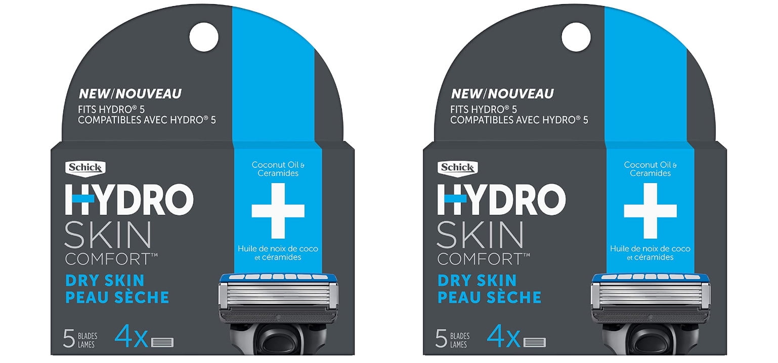 Schick Hydro 5 Cartridges 4 Each (Pack of 2) - Walmart.com