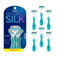 Schick Hydro Silk Sensitive Womens Disposable Razors, 6 ct, 5-Blade ...