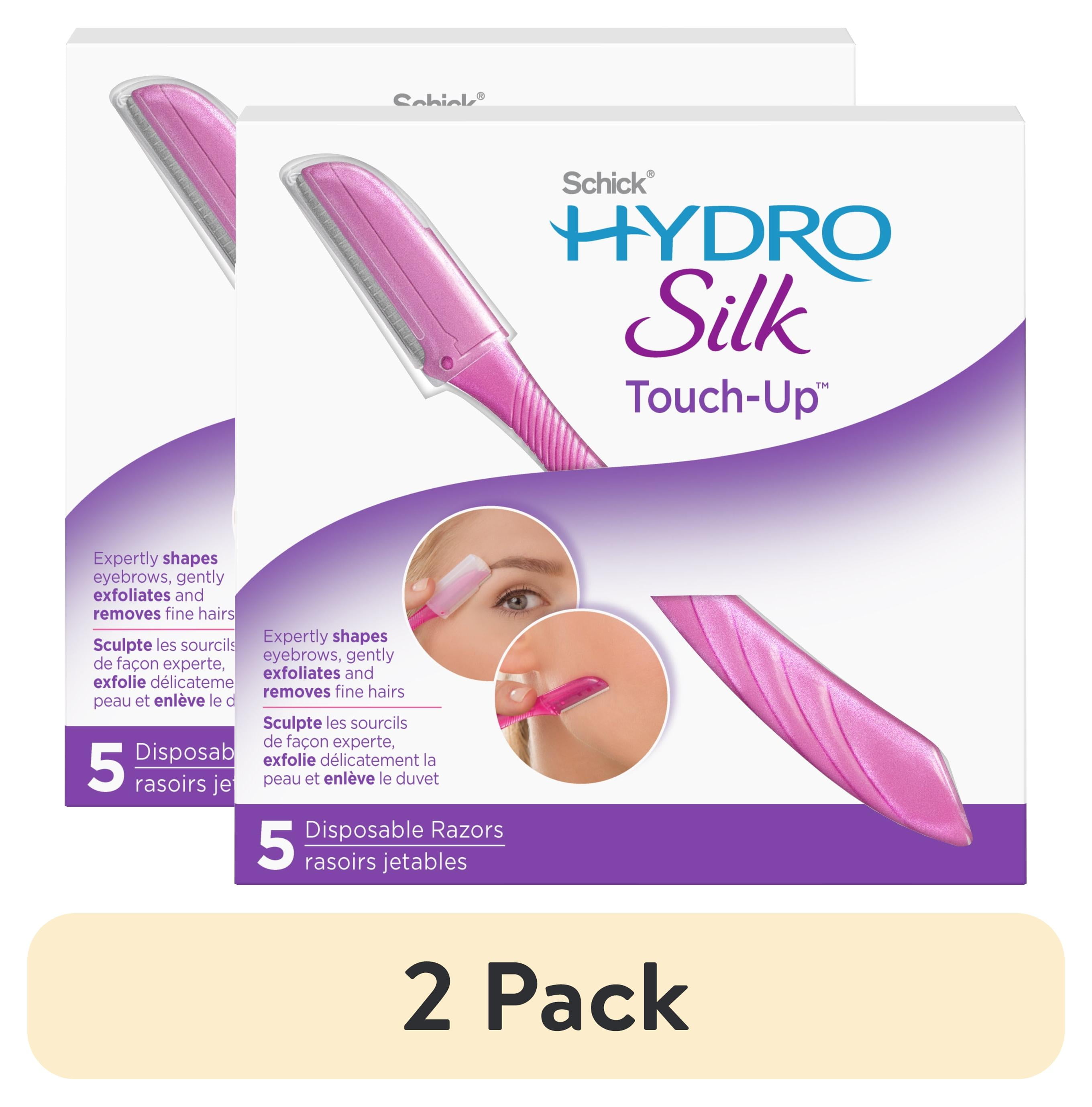 (2 pack) Schick Hydro Silk Touch-Up Multipurpose Exfoliating Facial ...