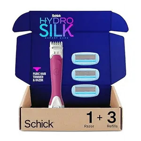Schick Hydro Silk TrimStyle Razor for Women with Bikini Trimmer | 5 ...