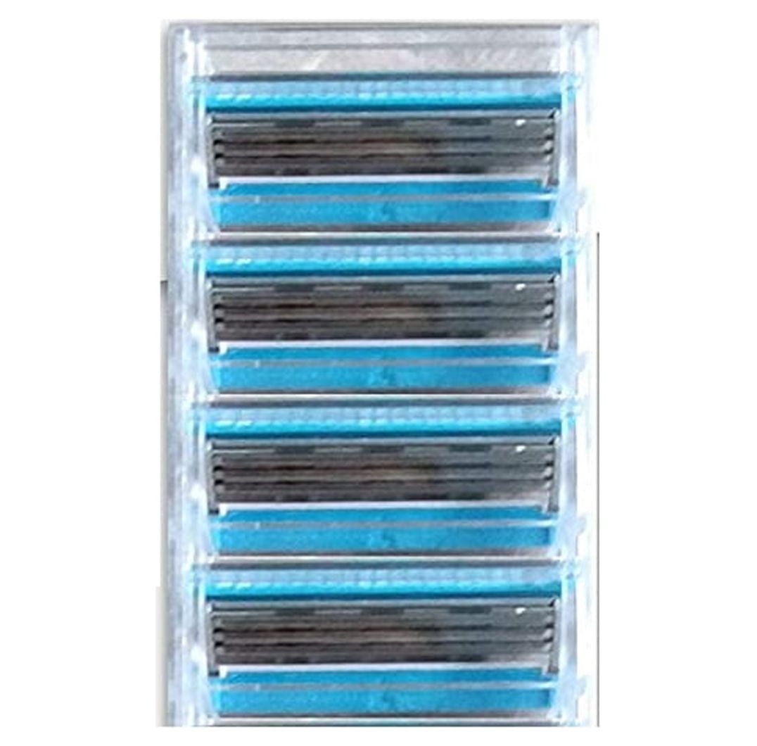 Schick Hydro3 Silk Refill Blade Cartridges, 4 ct (BULK Packaging ...