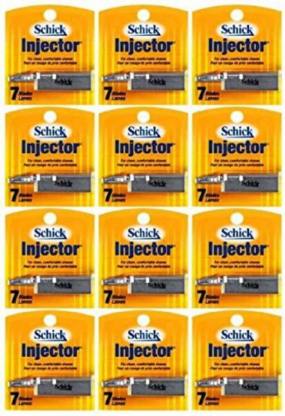 Schick Injector Blades - 1 Dozen of 7 Count Boxes = 84 Count - Walmart.com