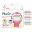 Schick Intuition Sensitive Skin Womens Razor Refills with Vitamin E ...