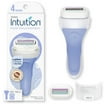 Schick Intuition Sensitive Care Womens Disposable Razors, 4 Blade, 3 Ct ...
