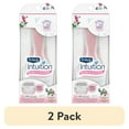 (2 pack) Schick Intuition 4-Blade Sweet Water Lily Women's Razor Handle ...