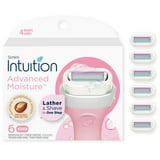 Free Shipping! Intuition Women's Razor with 4 Blades, Moisturizing ...