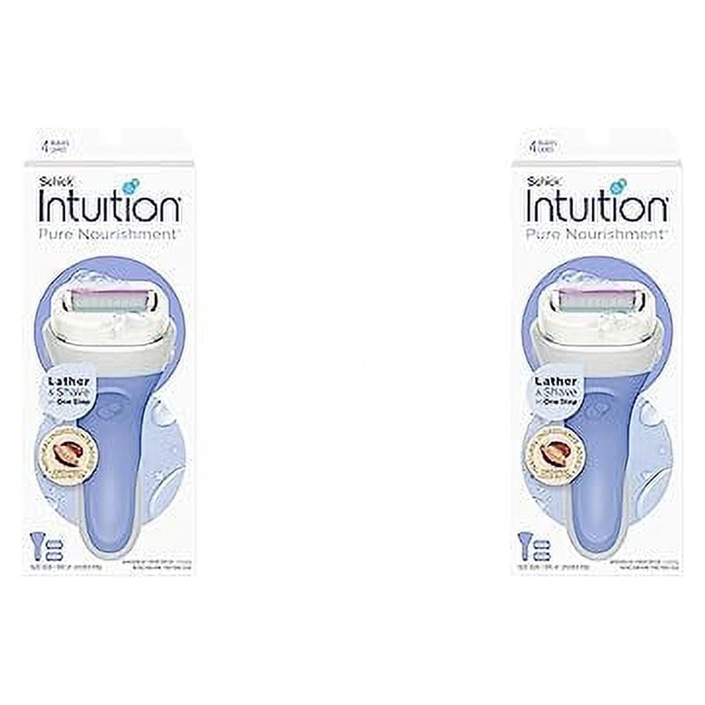 Schick Intuition Pure Nourishment Razors for Women | 1 Razor & 2 ...