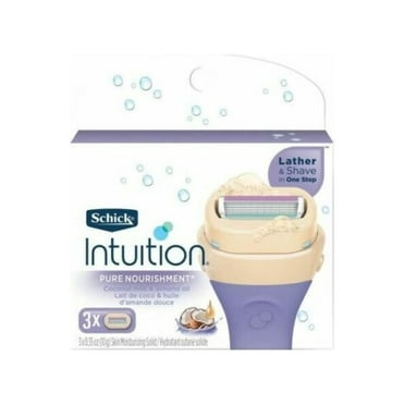 Schick Intuition Sensitive Skin Womens Razor Refills with Vitamin E ...