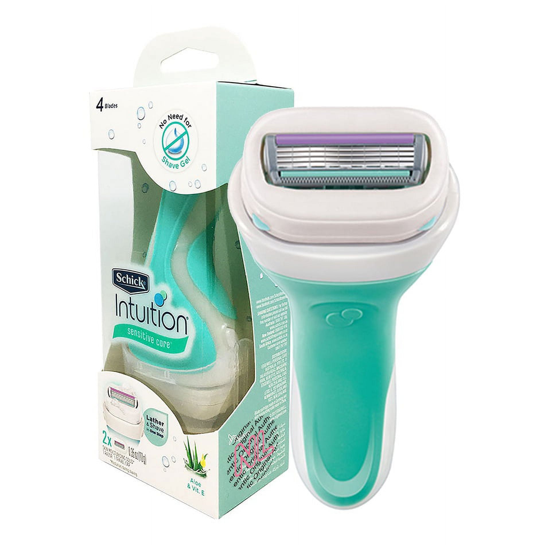 Schick Intuition Sensitive Care Razor (Pack of 2) - Walmart.com
