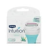 Schick Intuition Women's Razor Refills, Sensitive Skin with Vitamin E ...