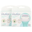 Schick Intuition Women's Razor Refills, Sensitive Skin with Vitamin E ...