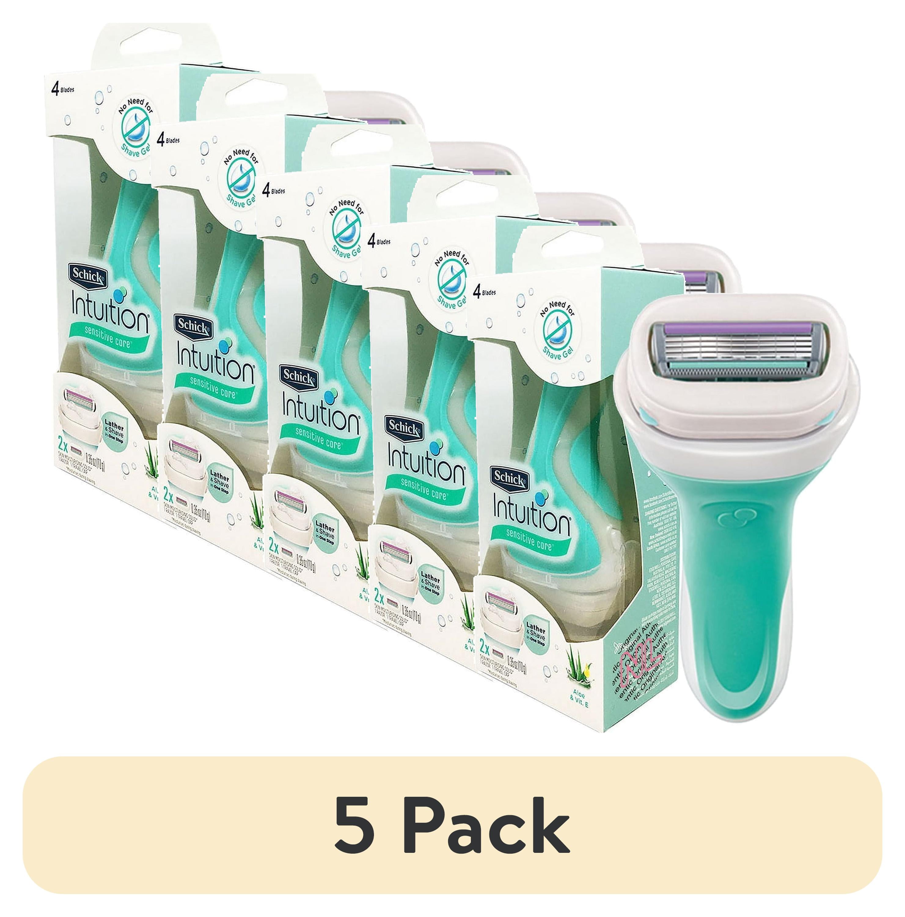 (5 pack) Schick Intuition Sensitive Care Women's Razor | Womens Razors ...