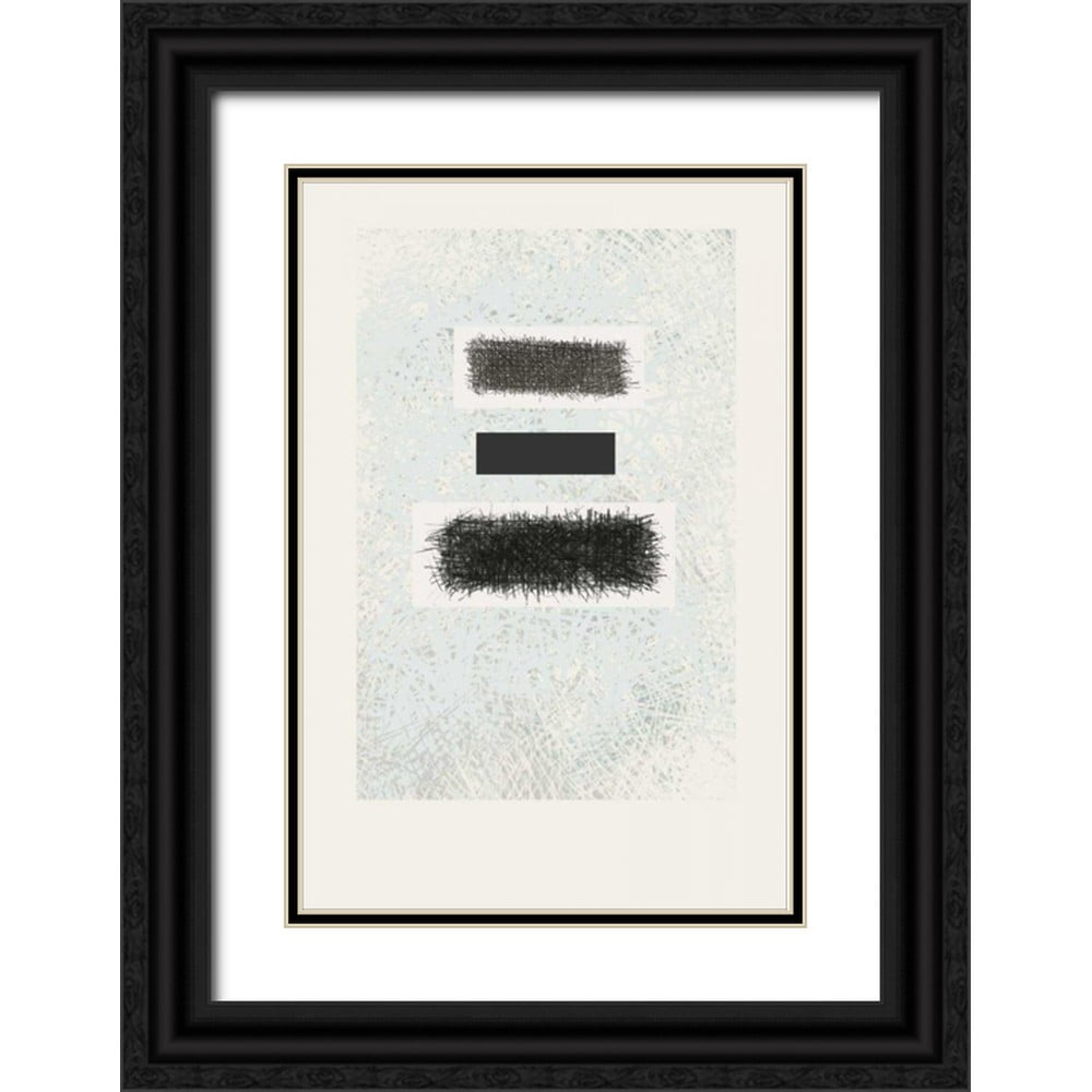 Schick, Mike 11x14 Black Ornate Wood Framed with Double Matting Museum ...