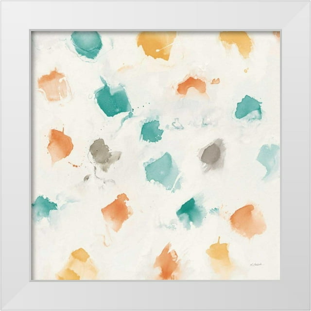 Schick, Mike 12x12 White Modern Wood Framed Museum Art Print Titled ...