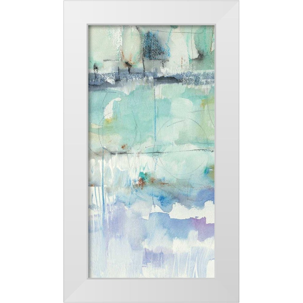 Schick, Mike 14x24 White Modern Wood Framed Museum Art Print Titled ...