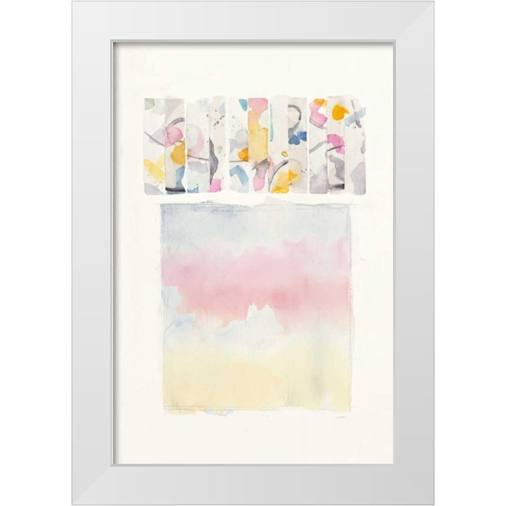 Schick, Mike 17x24 White Modern Wood Framed Museum Art Print Titled ...