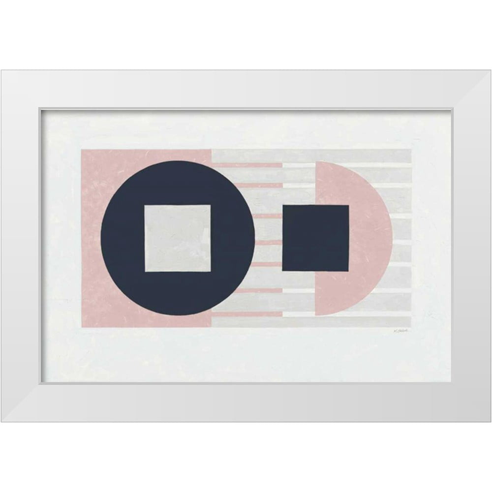 Schick, Mike 18x13 White Modern Wood Framed Museum Art Print Titled ...
