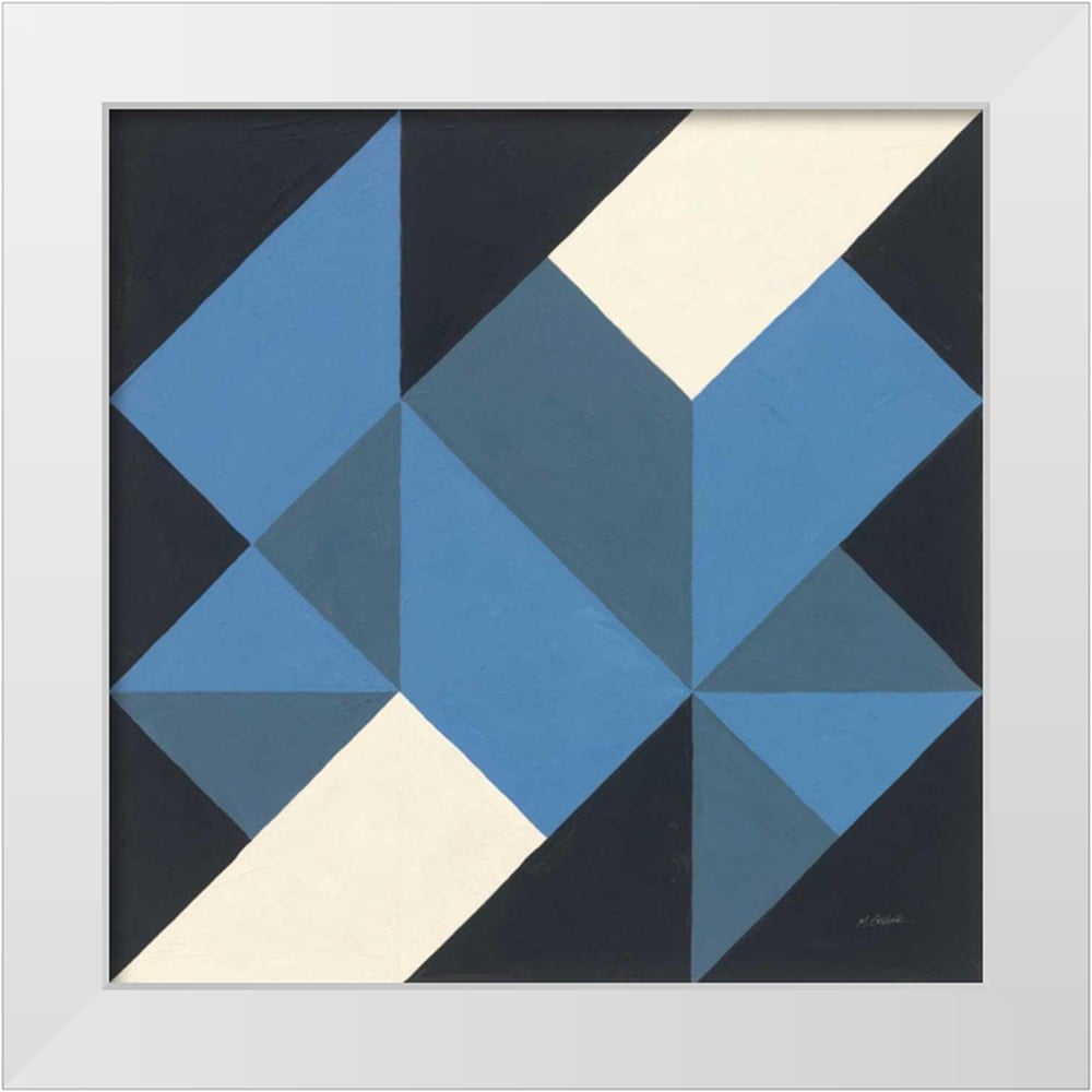 Schick, Mike 20x20 White Modern Wood Framed Museum Art Print Titled ...