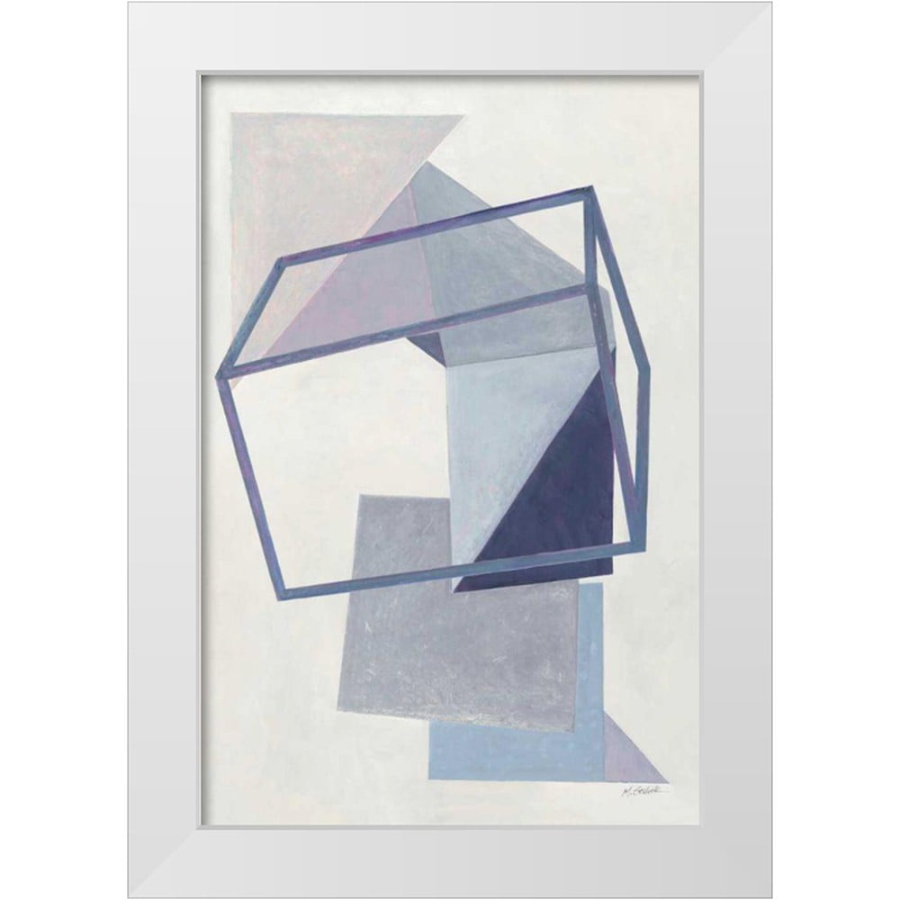 Schick, Mike 23x32 White Modern Wood Framed Museum Art Print Titled ...
