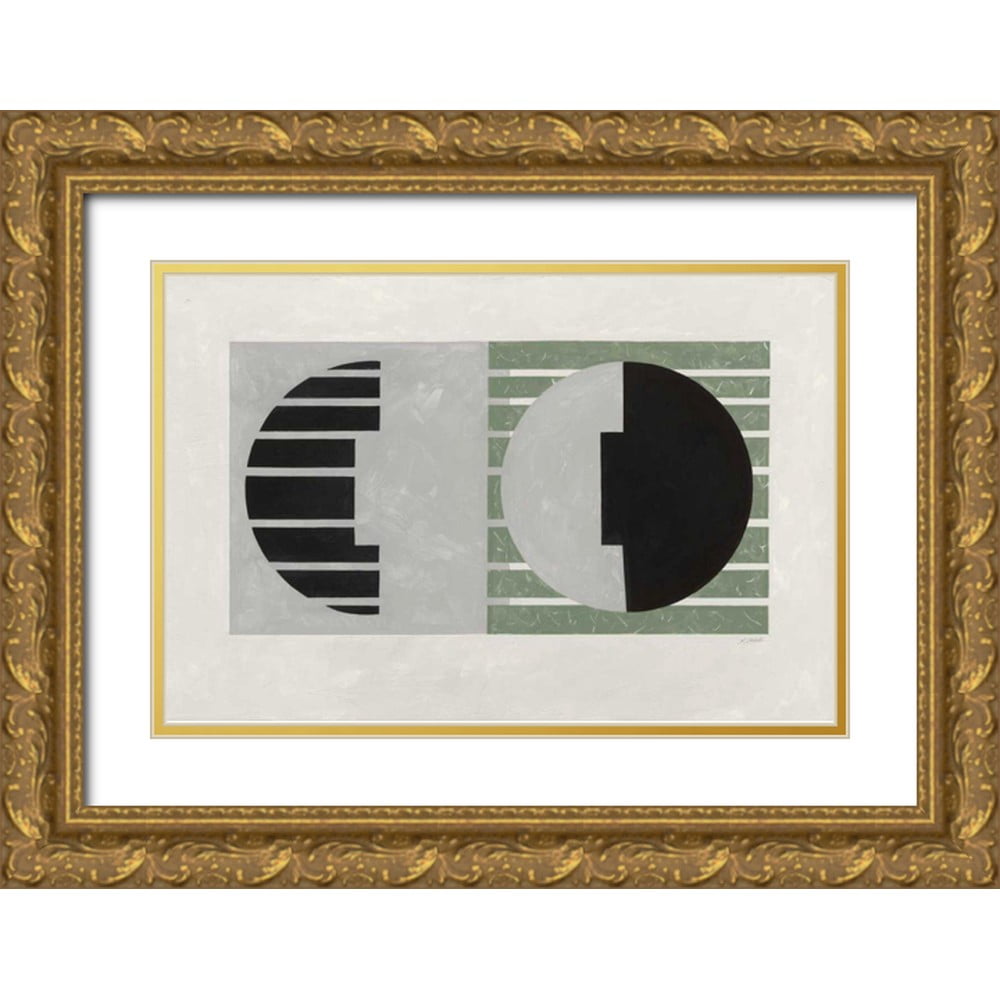 Schick, Mike 24x17 Gold Ornate Wood Framed with Double Matting Museum ...