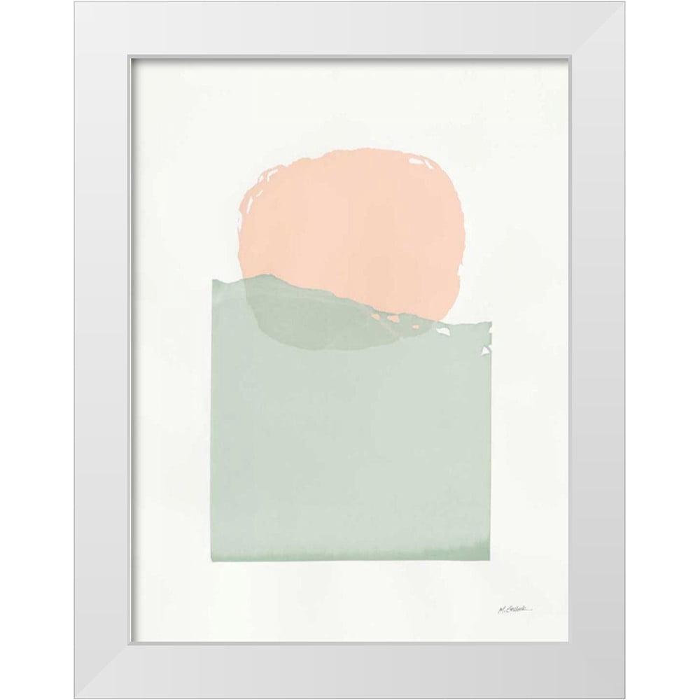 Schick, Mike 25x32 White Modern Wood Framed Museum Art Print Titled ...