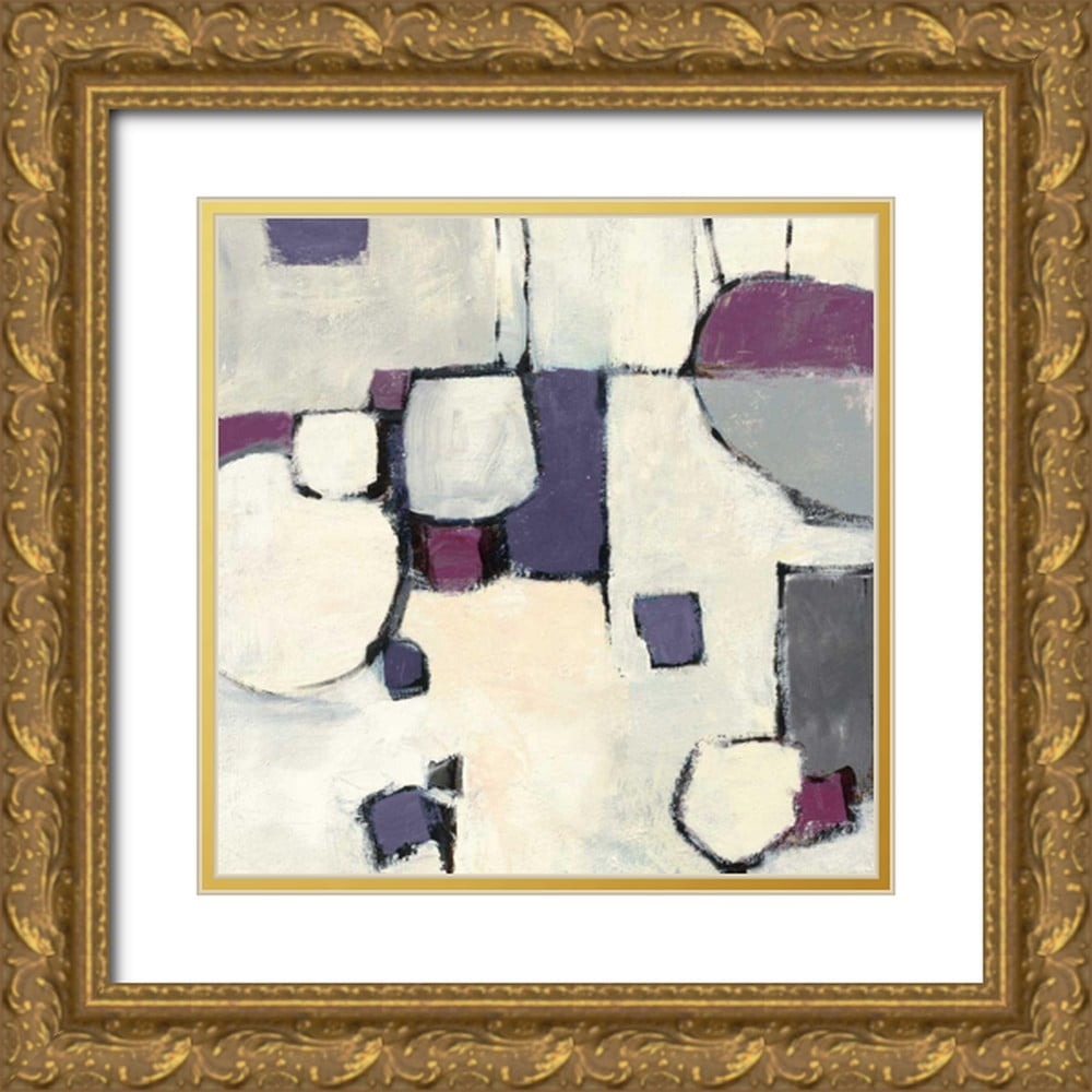 Schick, Mike 26x26 Gold Ornate Wood Framed with Double Matting Museum ...