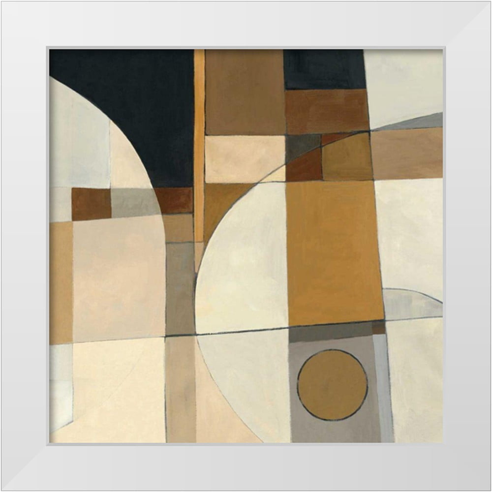 Schick, Mike 26x26 White Modern Wood Framed Museum Art Print Titled ...