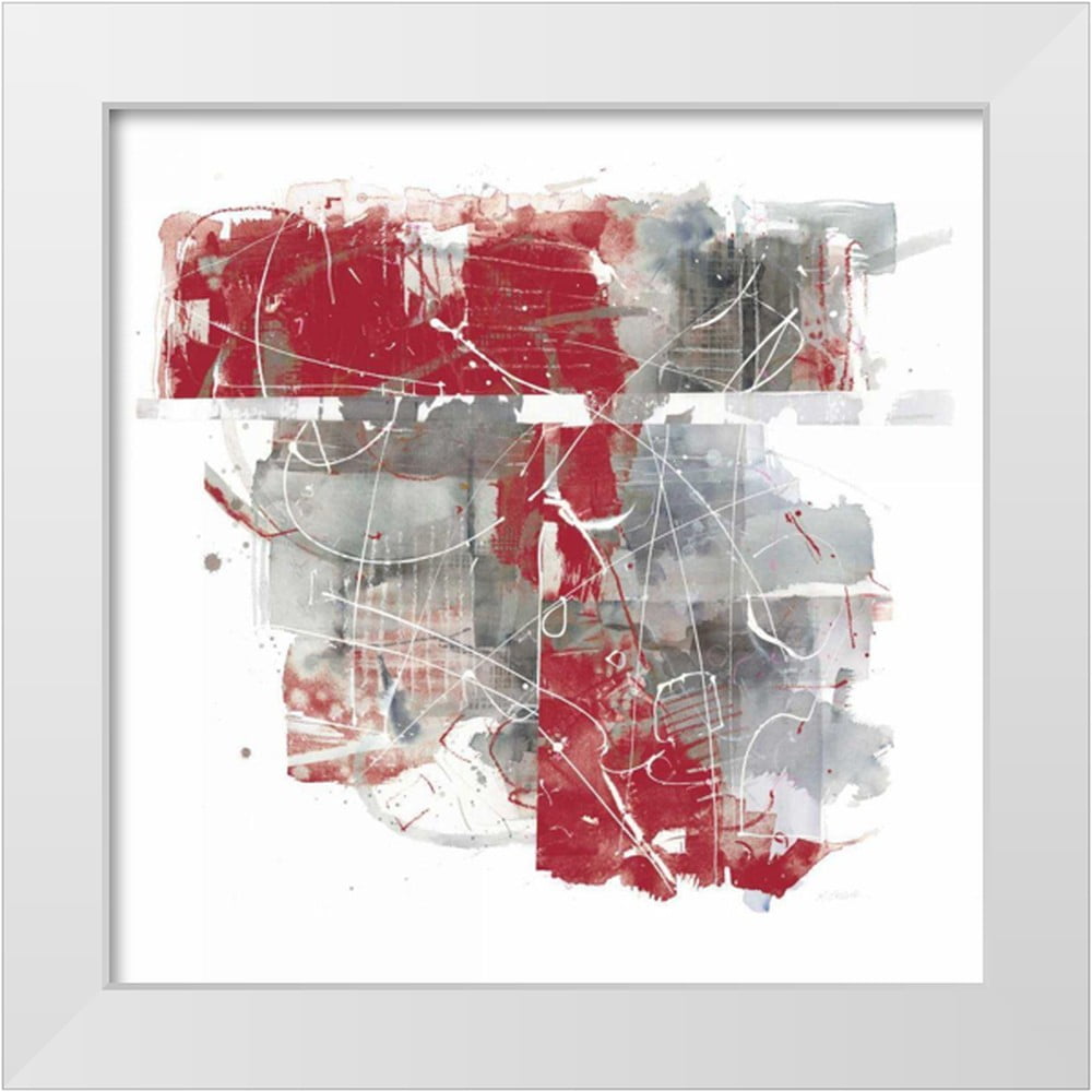 Schick, Mike 26x26 White Modern Wood Framed Museum Art Print Titled ...