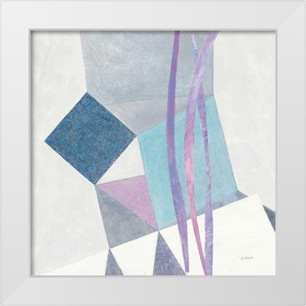 Schick, Mike 26x26 White Modern Wood Framed Museum Art Print Titled ...