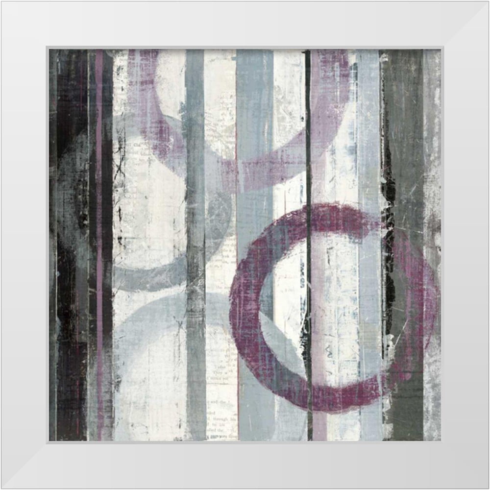 Schick, Mike 26x26 White Modern Wood Framed Museum Art Print Titled ...