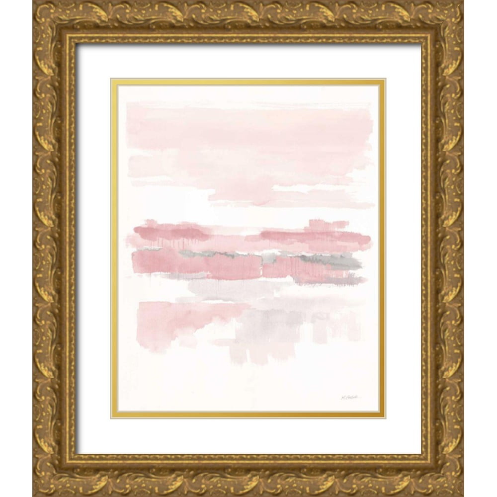 Schick, Mike 26x32 Gold Ornate Wood Framed with Double Matting Museum ...