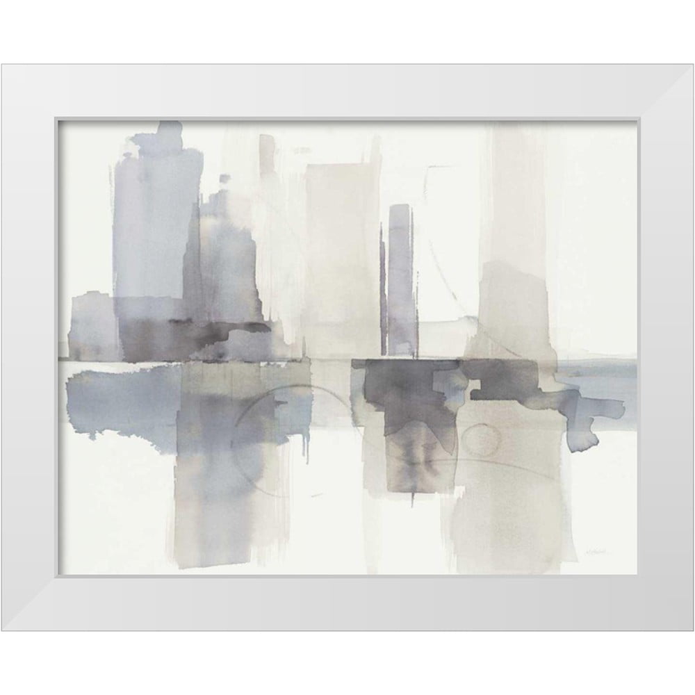 Schick, Mike 32x26 White Modern Wood Framed Museum Art Print Titled ...