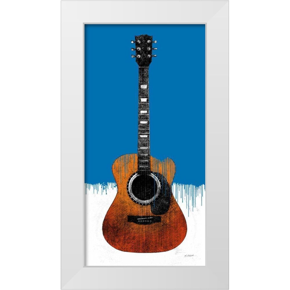 Schick, Mike 9x14 White Modern Wood Framed Museum Art Print Titled ...
