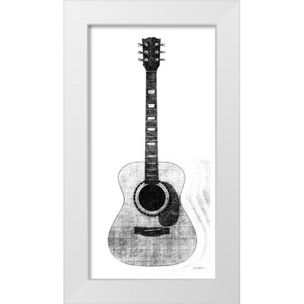 Schick, Mike 9x14 White Modern Wood Framed Museum Art Print Titled ...