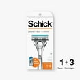 Schick Quattro Titanium Men's Razor, 1 Razor Handle and 3 Refills ...
