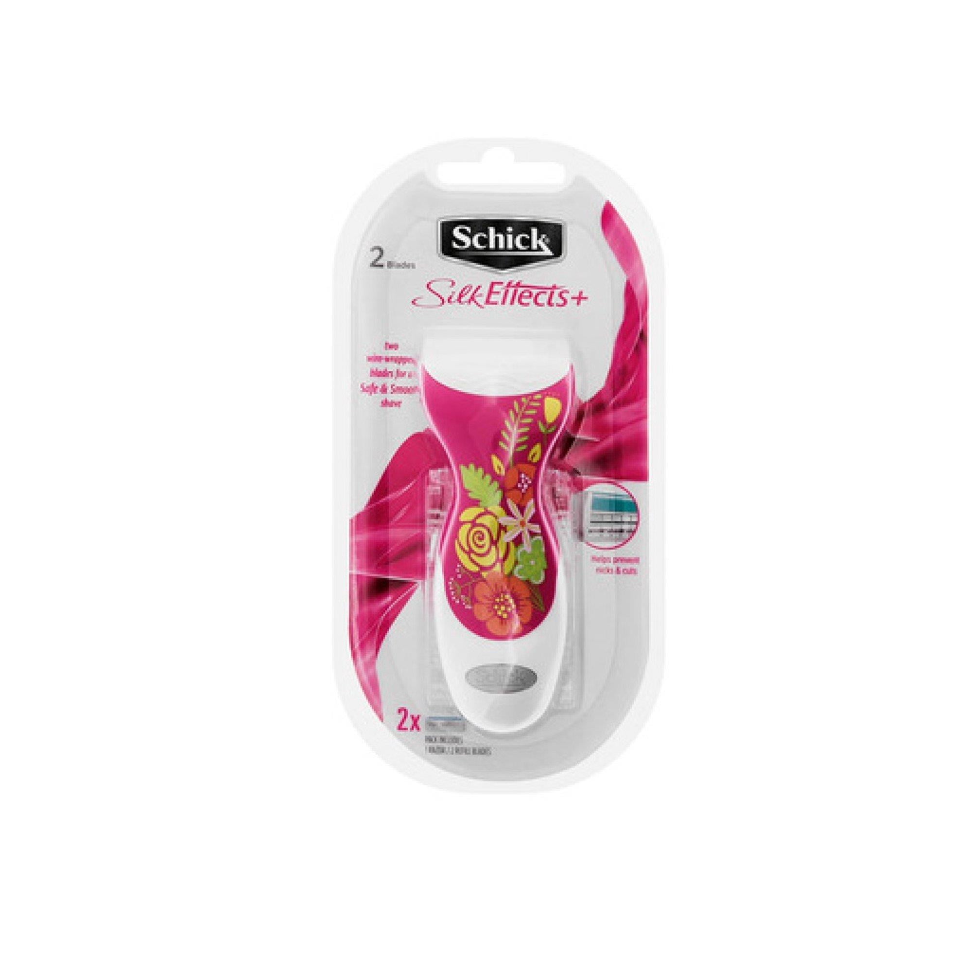 Schick Silk Effects Plus Razor (Pack of 2) - Walmart.com