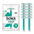 Schick Xtreme 2-Blade Sensitive Men's Disposable Razors, 12 Ct, with ...