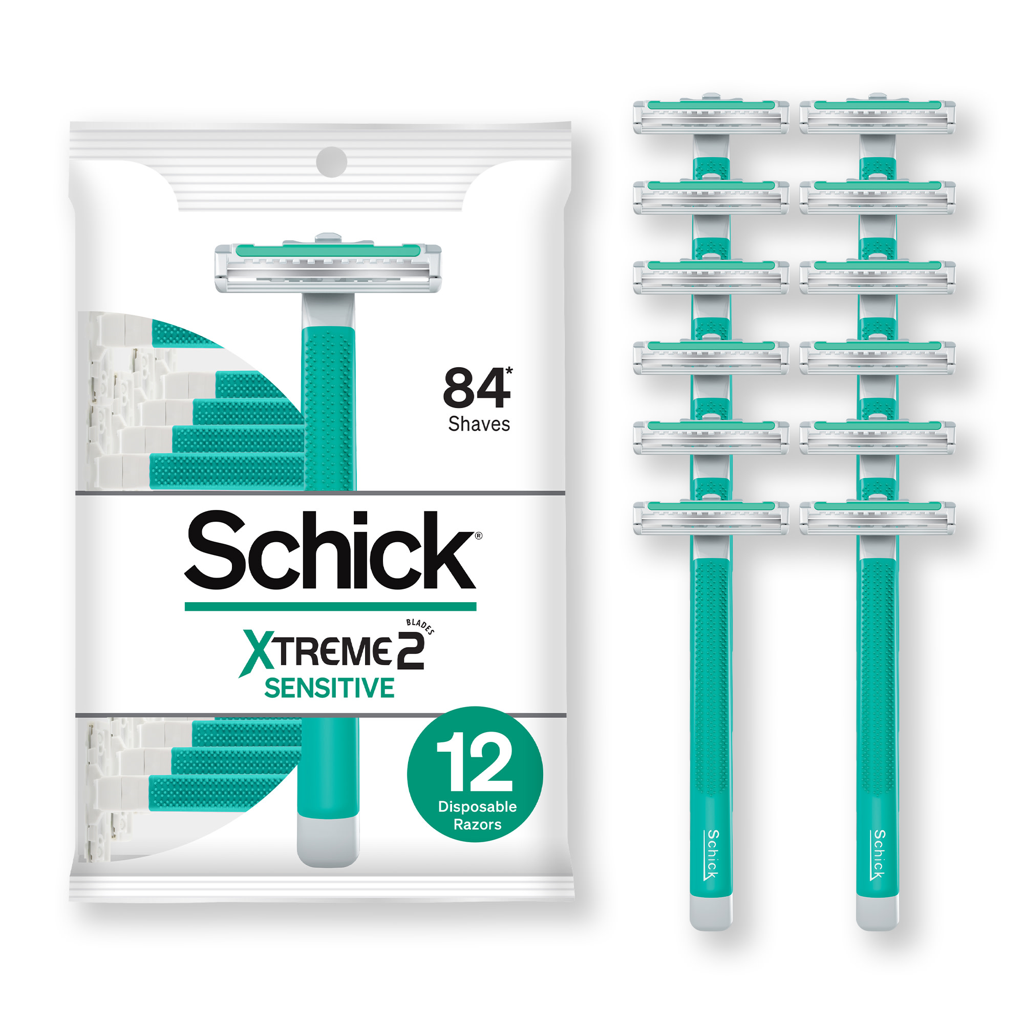 Schick Xtreme 3 Men's Disposable Razor Sensitive 4+2 Bonus - Walmart.com