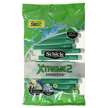 Schick Stainless Steel Injector Blades with Chromium Coating for Men's ...