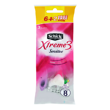 Schick Intuition Pure Nourishment with Coconut Milk & Almond Oil Razor ...