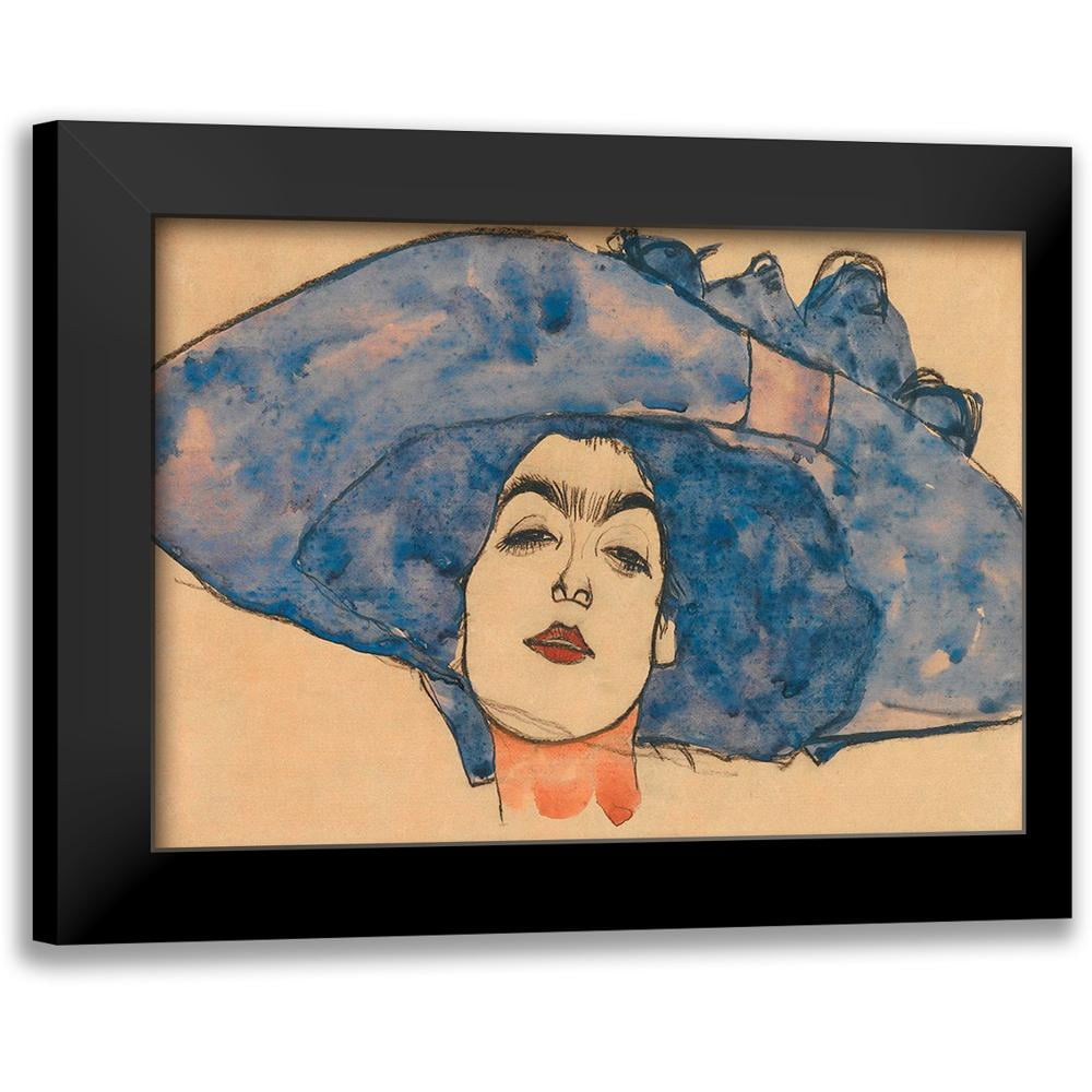 Schiele, Egon 18x14 Black Modern Framed Museum Art Print Titled - Eva ...