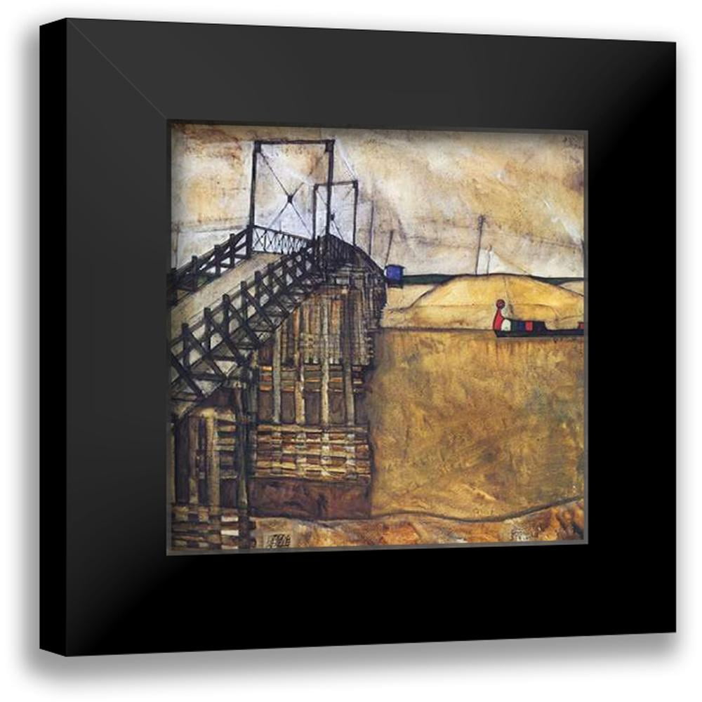 Schiele, Egon 20x20 Black Modern Framed Museum Art Print Titled - The ...