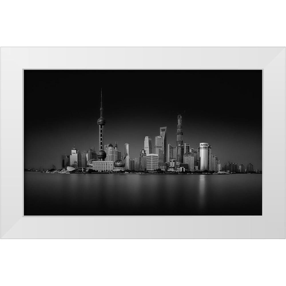 Schilbe, Stefan 14x10 White Modern Wood Framed Museum Art Print Titled ...