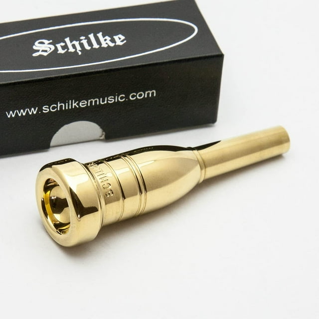 Schilke Heavyweight Trumpet Mouthpiece - Gold Plated - Walmart.com