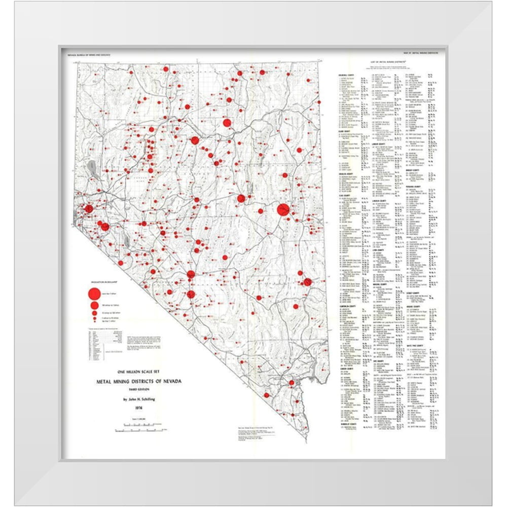 Schilling 26x28 White Modern Wood Framed Museum Art Print Titled ...