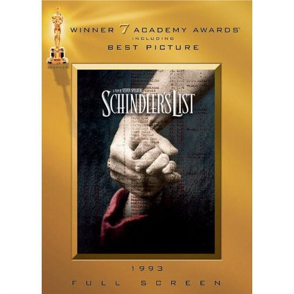 Schindler's List (Full Screen Edition) DVD - Walmart.com