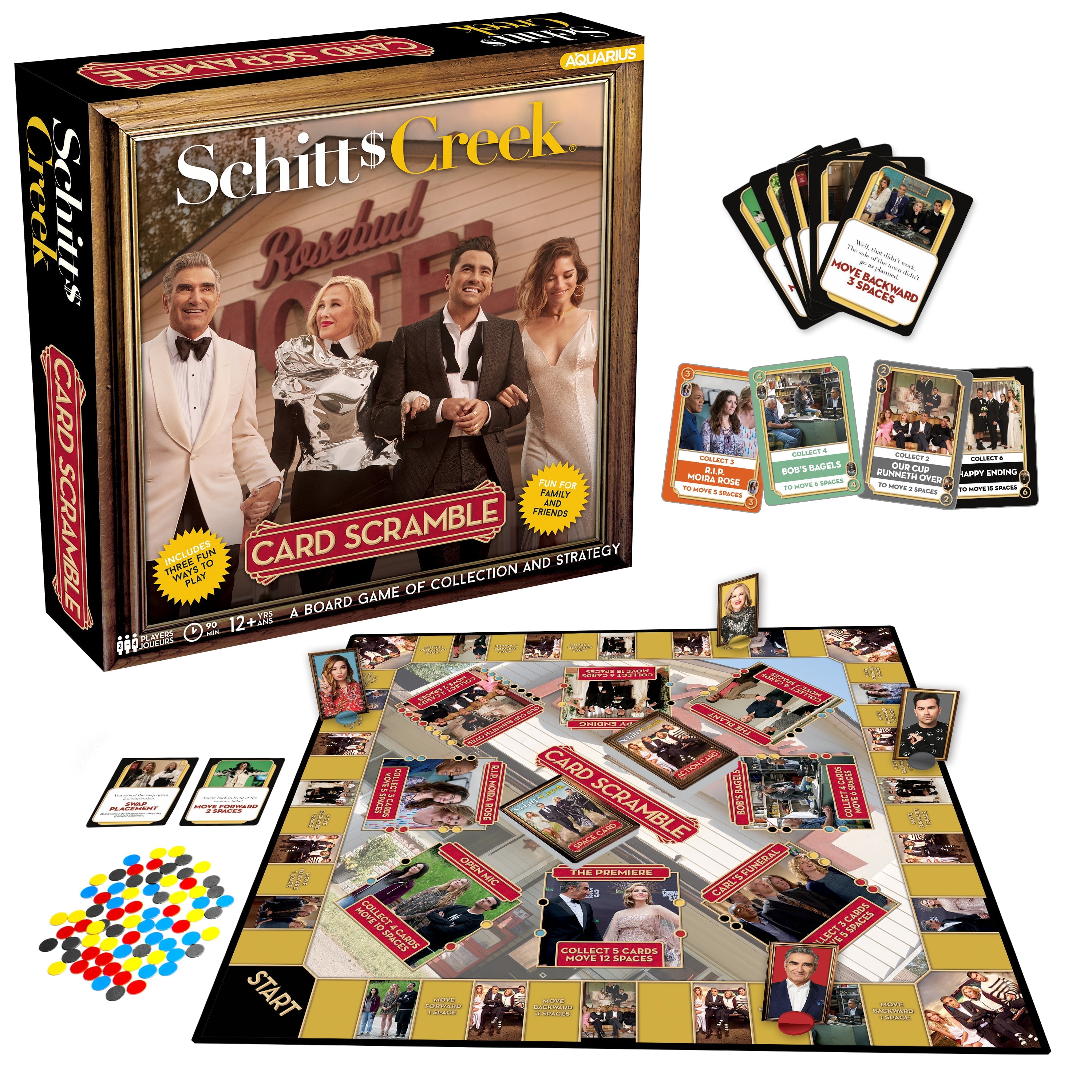 Schitt's Creek Card Scramble Board Game - Walmart.com