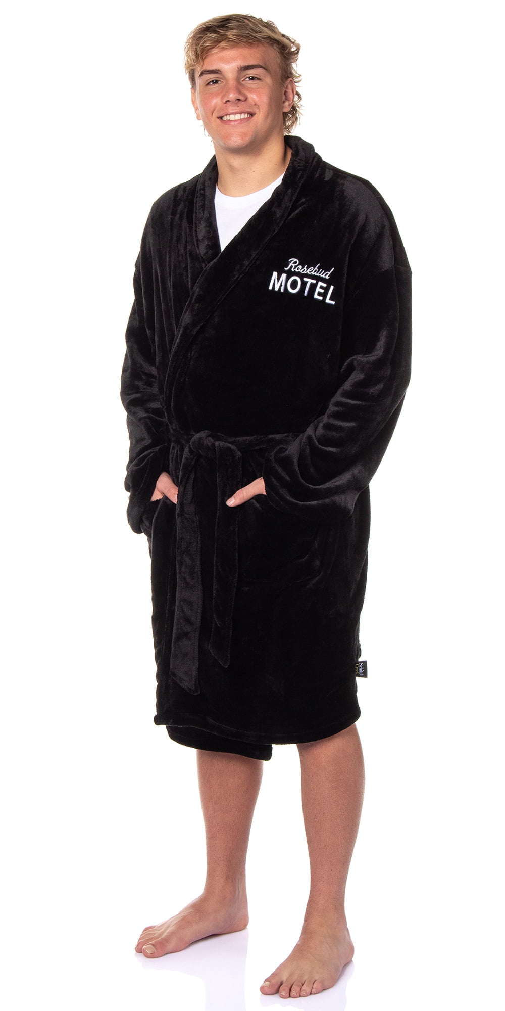 Schitt's Creek Gift Plush Fleece Luxury Bathrobe Robe - Rosebud Motel ...
