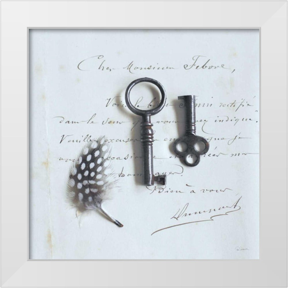 Schlabach, Sue 12x12 White Modern Wood Framed Museum Art Print Titled ...