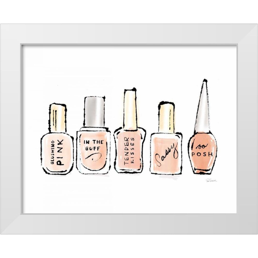 Schlabach, Sue 14x12 White Modern Wood Framed Museum Art Print Titled ...